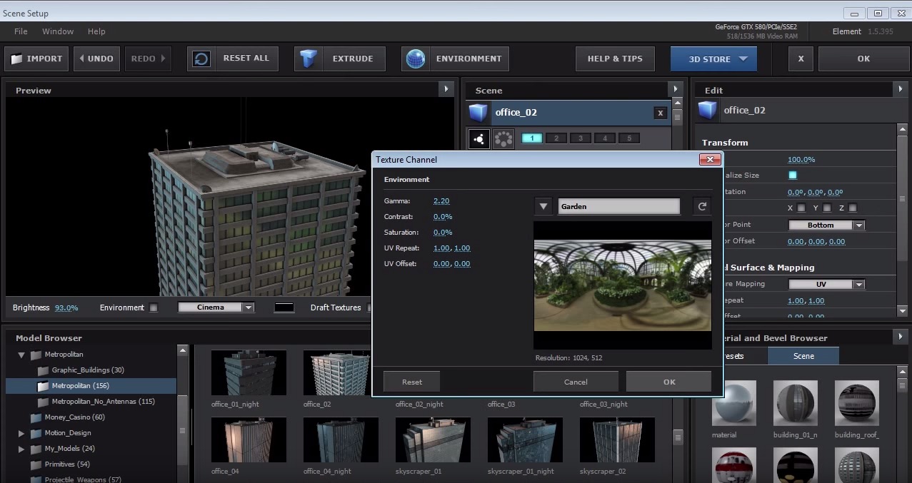 AEプラグイン「Element3D」追加パック「Metropolitan」 チュートリアル！ – レンダリングヤッホーイ！